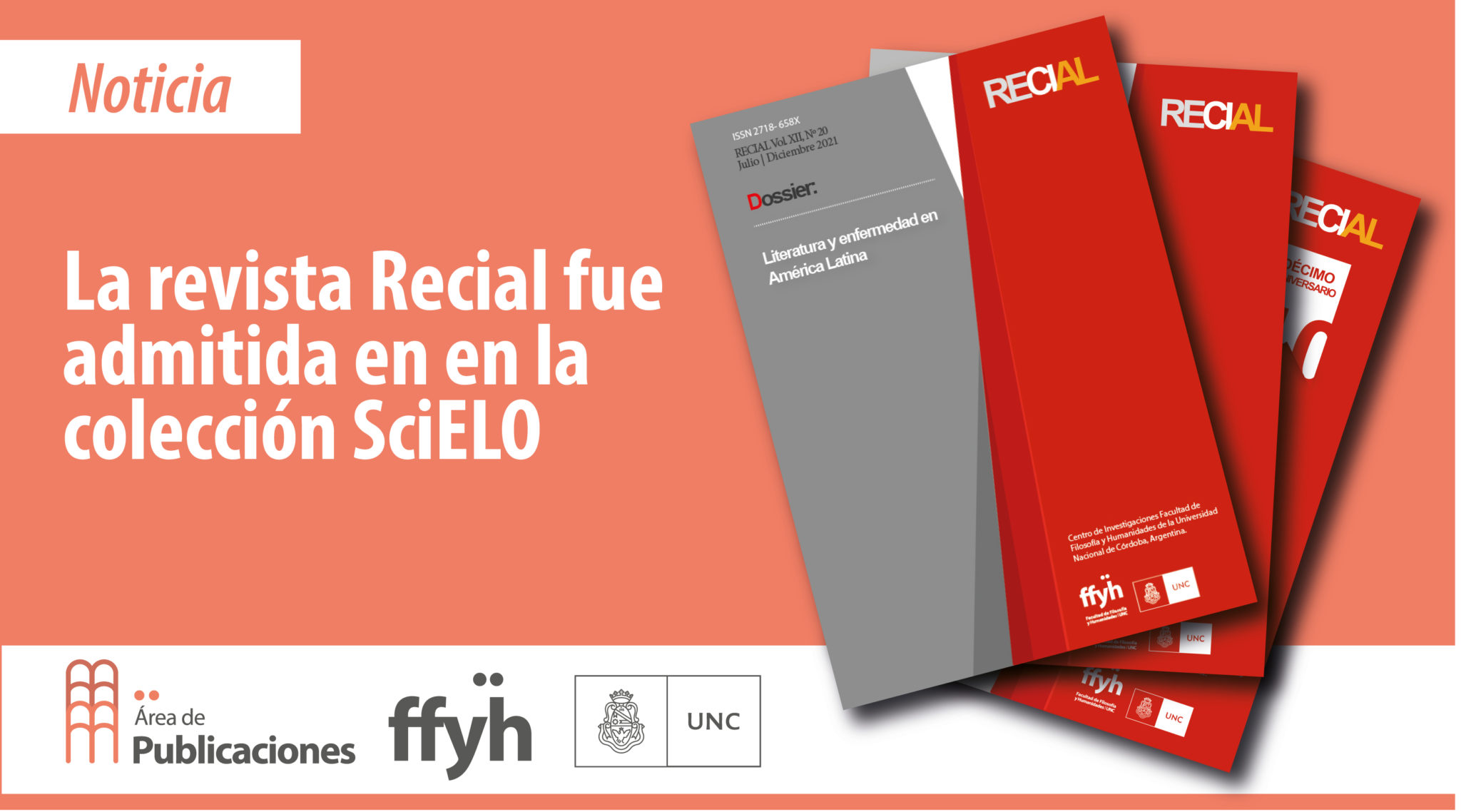La revista Recial fue admitida en la colección SciELO – Área de ...