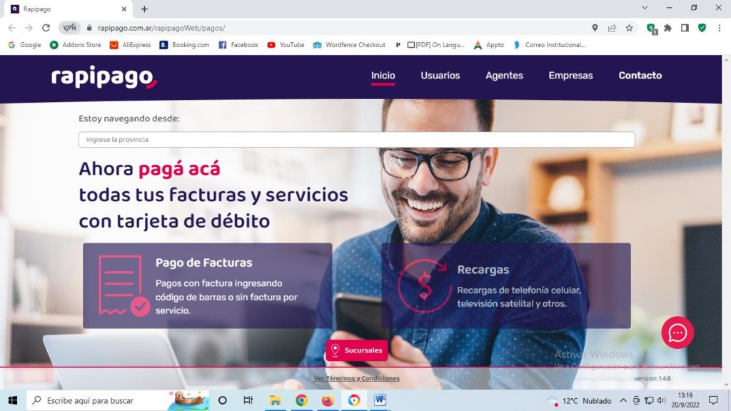 INSTRUCTIVO | RAPIPAGO ONLINE - Facultad de Filosofía y Humanidades ...